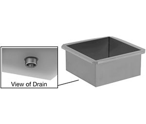 Industrial Hardware 86677 Rectangular 304 Stainless Steel Batch Can 4 ...