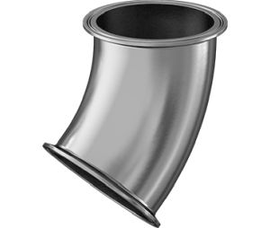 Industrial Hardware 84636 High-Polish Quick-Clamp Sanitary Tube Fitting ...