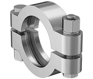 Industrial Hardware 91345 High-Polish Quick-Clamp Sanitary Tube Fitting ...