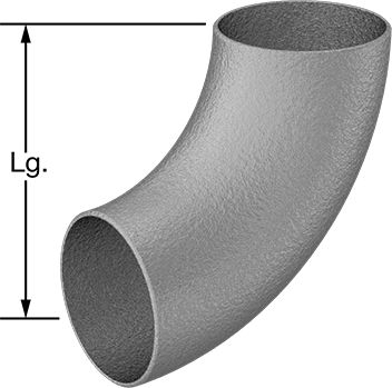 Industrial Hardware 117194 Thin-Wall Butt-Weld Stainless Steel ...