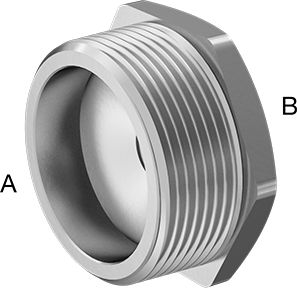 Industrial Hardware 25899 316 Stainless Steel Threaded Pipe Fitting Low ...