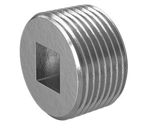 Industrial Hardware 151136 Low-Pressure Aluminum Pipe Fitting Plug with ...