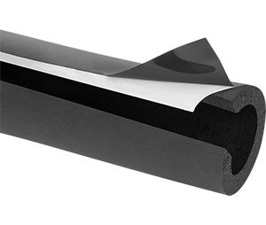 Industrial Hardware 11298 Flexible Rubber Foam Pipe Insulation, Slit, 1 ...