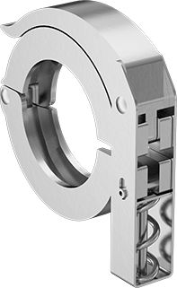Industrial Hardware 84682 Quick-Clamp High-Vacuum Fitting for Stainless ...