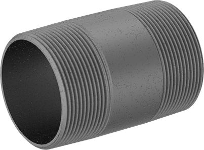 Industrial Hardware 109524 Standard-Wall Galvanized Steel Threaded Pipe ...