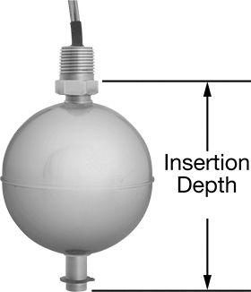 Industrial Hardware 89720 Vertical-Mount Float Switch for Food and ...