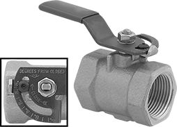 Industrial Hardware 155023 Flow-Adjustment Valve with Flow-Indicating ...