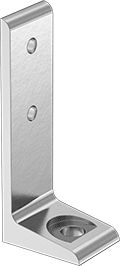 Industrial Hardware 155930 T-Slotted Framing Silver Mounting Foot for 1 ...
