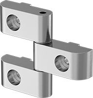 Industrial Hardware 35061 T-Slotted Framing Rail-to-Rail Bi-Fold Hinge ...