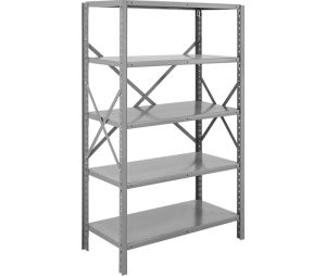 Industrial Hardware 68265 Heavy Duty Shelving Open Shelving with 6 ...
