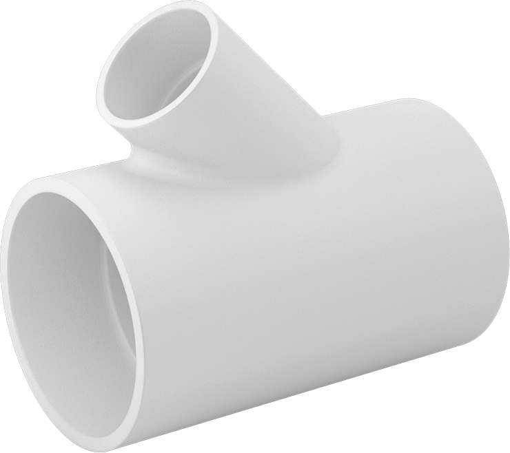 Industrial Hardware 165320 Standard-Wall PVC Pipe Fitting for Water ...
