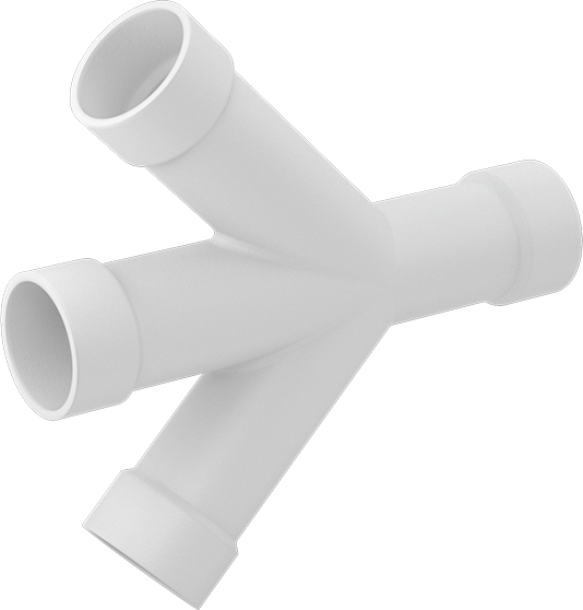 Industrial Hardware 214936 Standard-Wall PVC Pipe Fitting for Water ...
