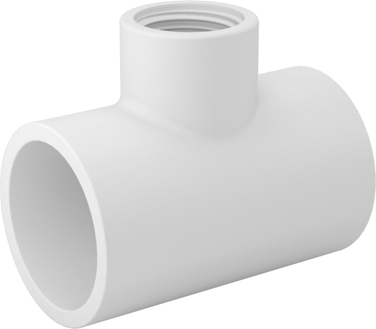 Industrial Hardware 250176 Standard-Wall PVC Pipe Fitting for Water ...