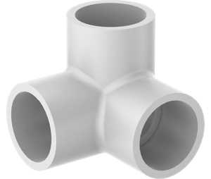Industrial Hardware 260857 Standard-Wall PVC Pipe Fitting for Water ...