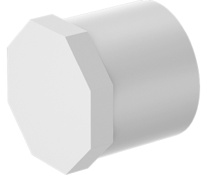 Industrial Hardware 252221 Standard-Wall PVC Pipe Fitting for Water ...