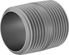 Industrial Hardware 71693 Low-Pressure Galvanized Pipe Fitting Straight ...
