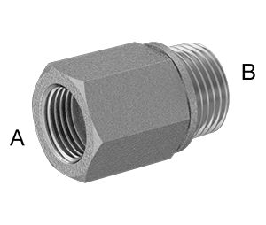 Industrial Hardware 10580 Compact Extreme-Pressure Steel Threaded Pipe ...