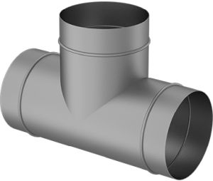 Industrial Hardware 80519 Trade Size 6 Galvanized Steel Tee Connector ...