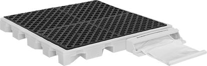 Industrial Hardware 53079 Plastic Spill-Control Pallet with Bladder for ...