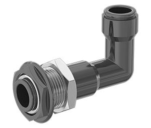 Industrial Hardware 142073 Push-to-Connect Tube Fitting for Air Thru ...
