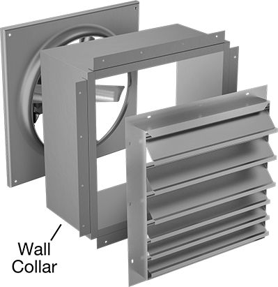 Industrial Hardware 97542 Collar for 20" High x 20" Wide Wall-Mount ...