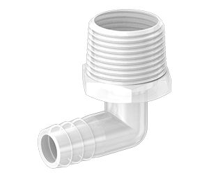 Industrial Hardware 100211 Plastic Barbed Tube Fittings for Air and ...