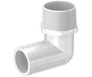 Industrial Hardware 52069 Plastic Barbed Tube Fitting for Air and Water ...