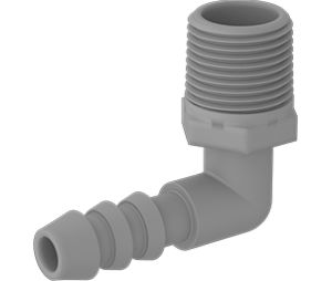 Industrial Hardware 12217 Plastic Barbed Tube Fitting for Air and Water ...