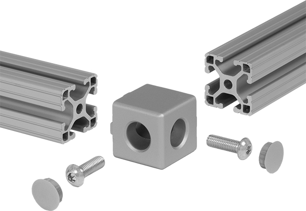 Industrial Hardware 283956 T-Slotted Framing, Outside Corner Bracket ...