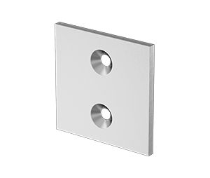 Industrial Hardware 22064 T-Slotted Framing Mounting Brackets, Silver 2 ...