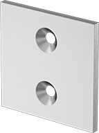 Industrial Hardware 22064 T-Slotted Framing Mounting Brackets, Silver 2 ...
