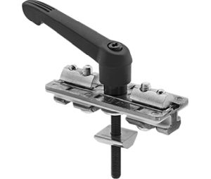 Industrial Hardware 53960 T-Slotted Framing Rail Slide with Clamp ...