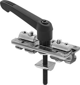 Industrial Hardware 53960 T-Slotted Framing Rail Slide with Clamp ...