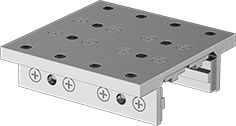 Industrial Hardware 88140 T-Slotted Framing Horizontal Mount Flanged ...