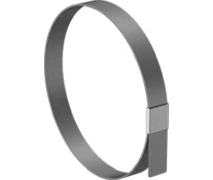 Industrial Hardware 13239 Low-Profile Band Clamps for Firm Hose ...