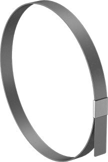 Industrial Hardware 118860 Low-Profile Band Clamps for Firm Hose ...