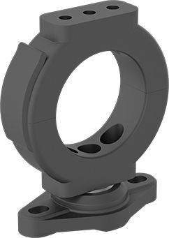 Industrial Hardware 54194 Swivel Support Mounting Bracket for 3.190" OD ...