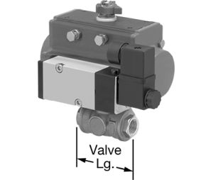 Industrial Hardware 31775 Threaded Air-Driven Diverting Valves, Single ...