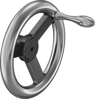 Industrial Hardware 146067 Unthreaded Through-Hole Spoked Hand Wheels ...