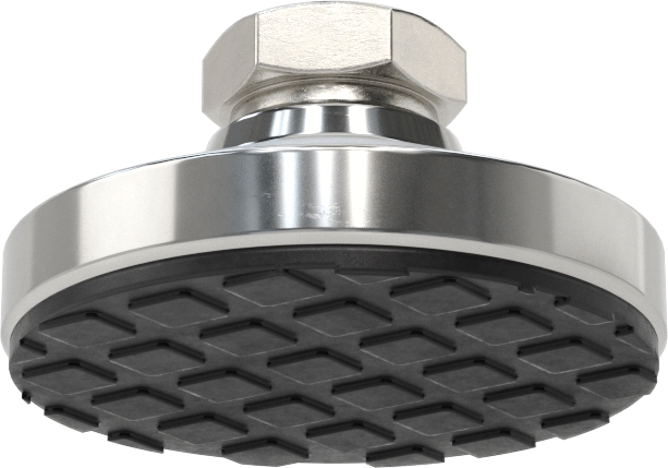 Industrial Hardware 195082 Swivel Leveling Mount, Corrosion-Resistant ...