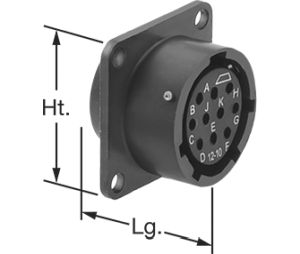 Industrial Hardware 100176 Mil. Spec. Push-In Signal/Power Connectors ...
