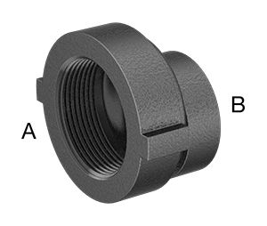 Industrial Hardware 14277 FM-Approved Low-Pressure Cast Iron Threaded ...