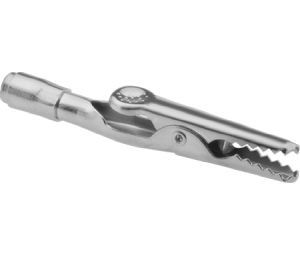 Industrial Hardware 53653 Alligator Clips, Threaded Receptacle Connection