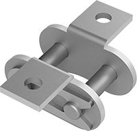 Industrial Hardware 11558 ANSI Roller Chain Attachment Links, K-1 Tab ...