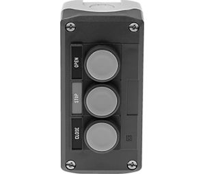 Industrial Hardware 30583 Plastic Enclosed Push-Button Switch 3 Flush ...