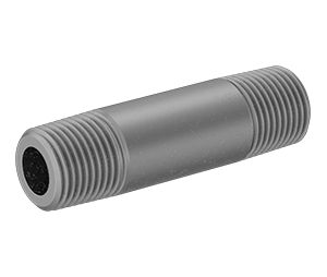 Industrial Hardware 103067 Extra-Thick-Wall Galvanized Steel Threaded ...