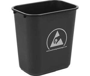 Industrial Hardware 93271 Static-Control Waste Container 7 Gallon Capacity