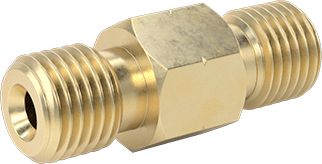 Industrial Hardware 127656 Threaded Hose Fitting for Compressed Gas ...