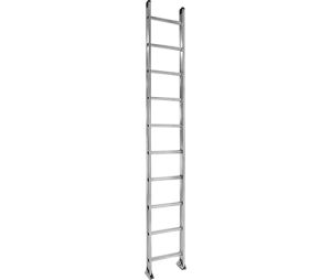 Industrial Hardware 46655 Straight Ladders, 10 Feet High x 19" Wide Overall