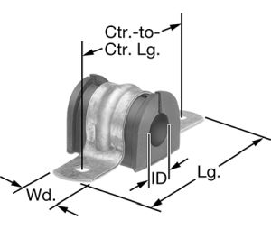 Pipe Vibration Dampening Clamps